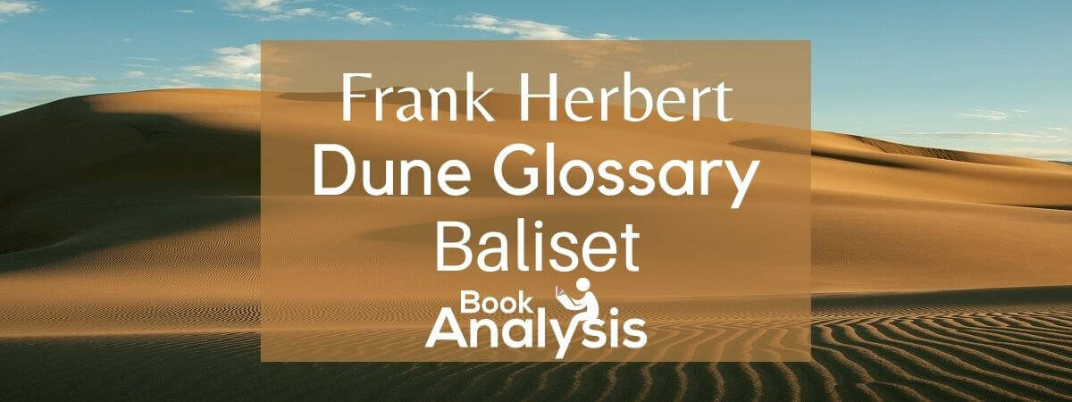Baliset in Dune (Musical Instrument) - Book Analysis